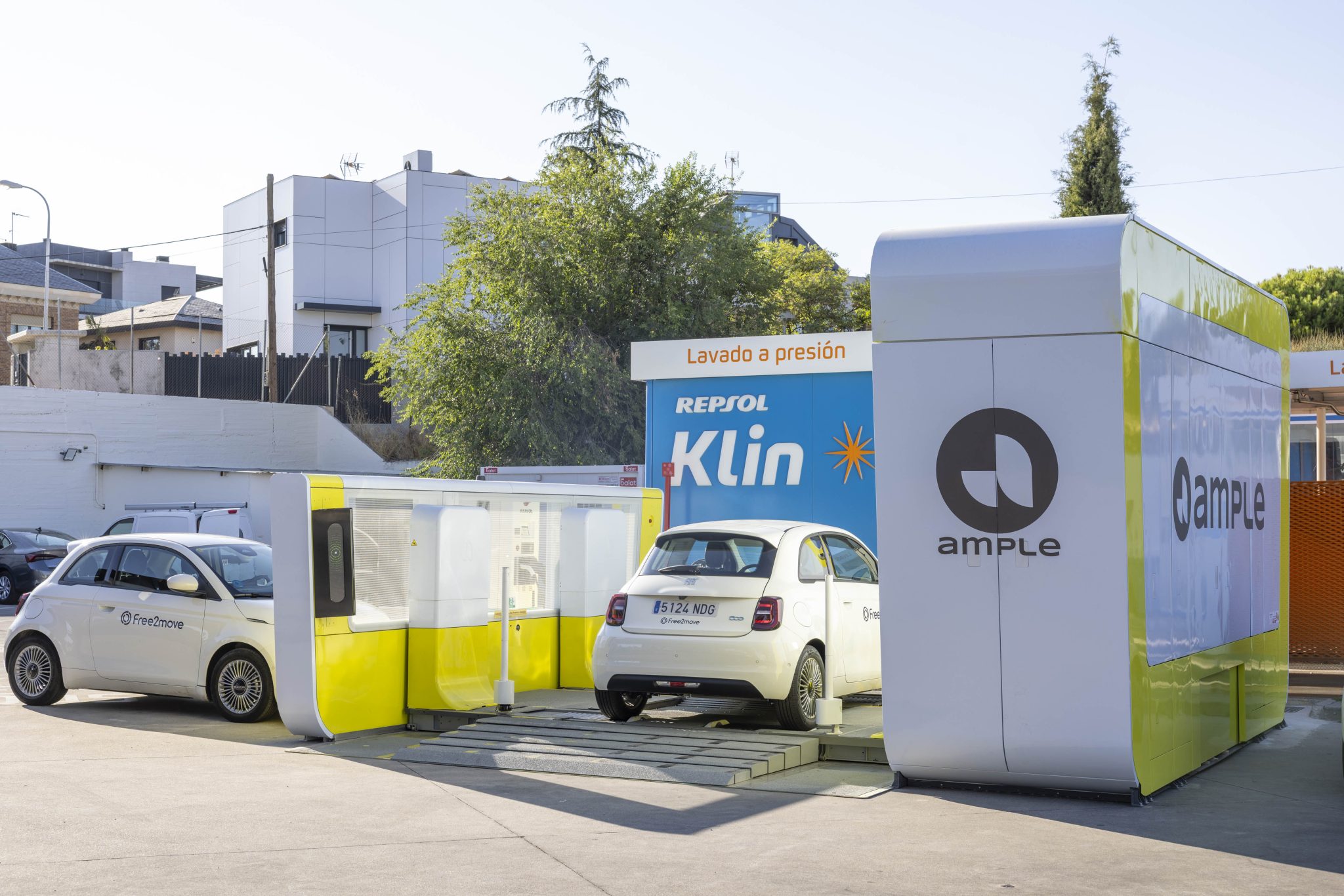 Fill Up or Swap Out: Ample and Repsol Team Up to Bring EV Battery ...